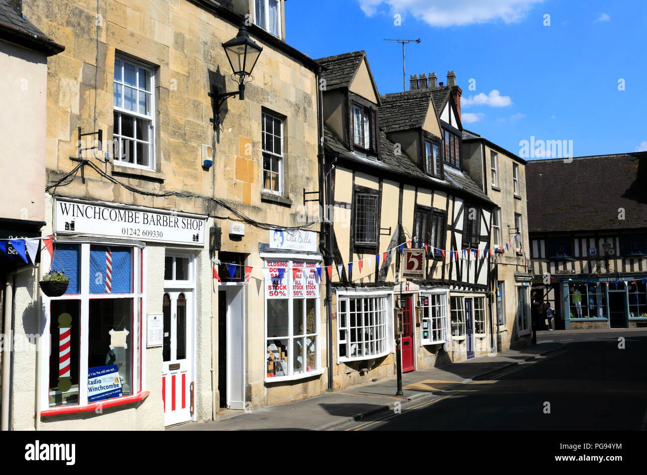 Winchcombe town centre cotswolds hi-res stock photography and images ...