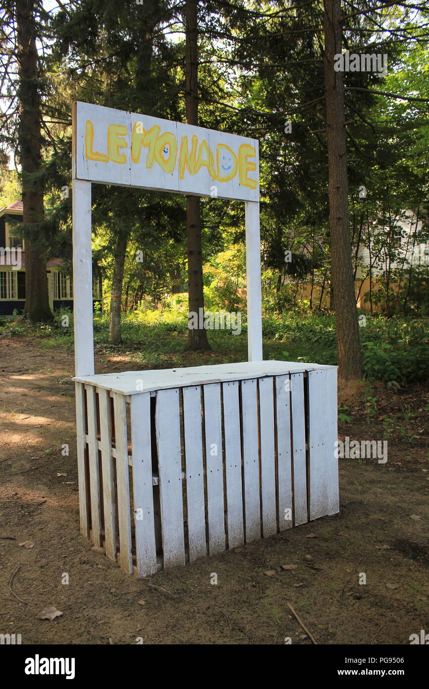 Kids lemonade stand hi-res stock photography and images - Alamy