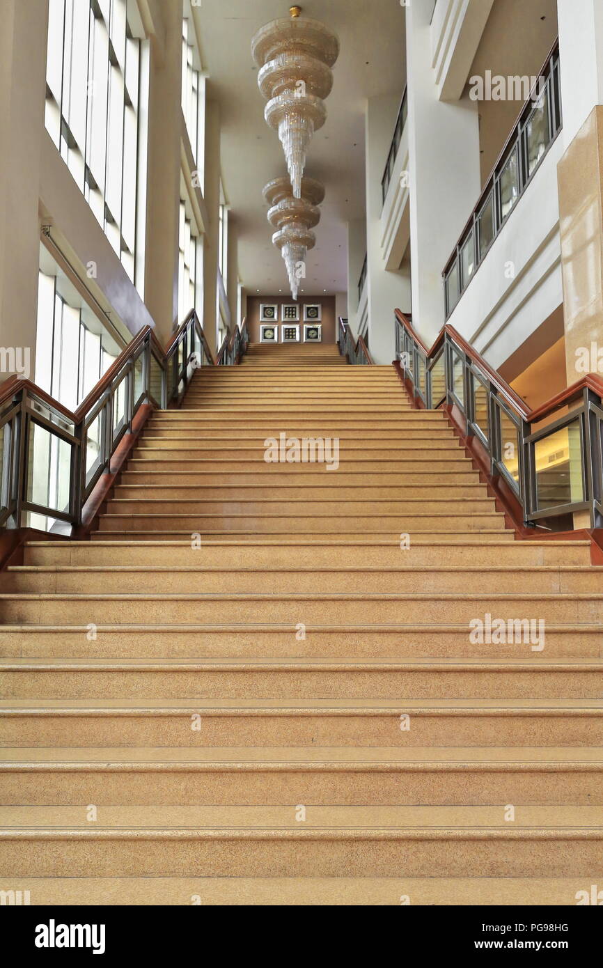 Monumental staircase and waterfall hi-res stock photography and images ...