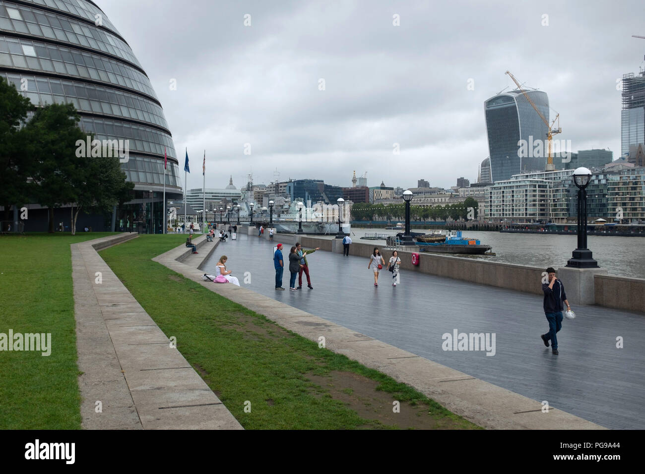 GLA building by the Thames, London, UK Stock Photo - Alamy
