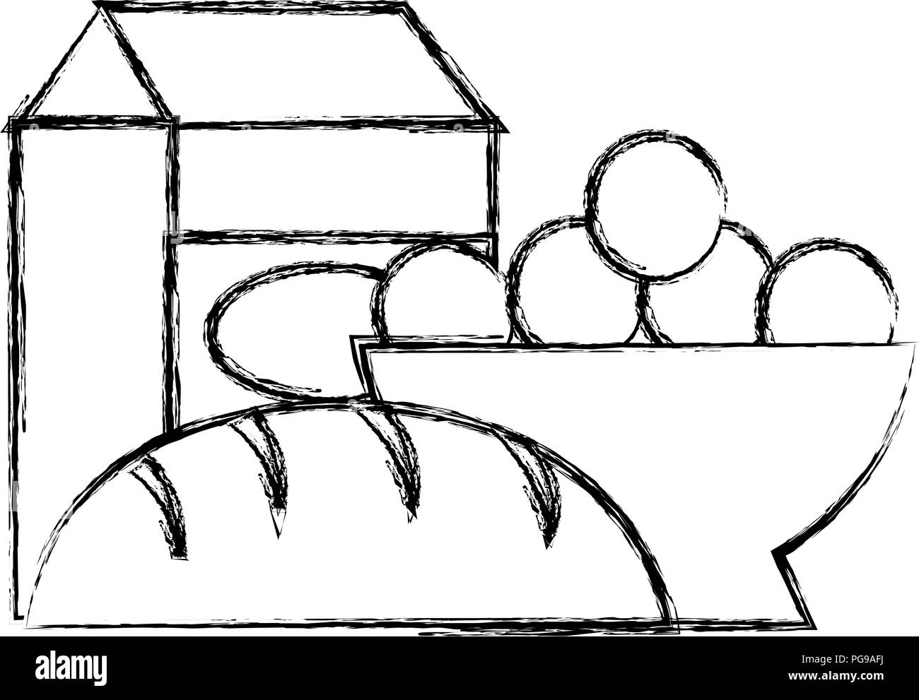 Flour box Black and White Stock Photos & Images - Alamy