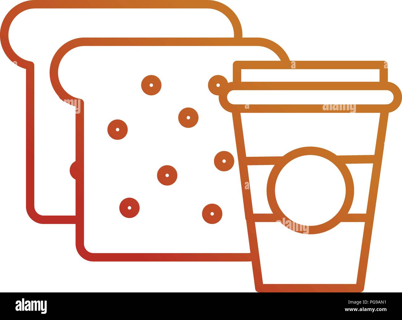 Loaf bread plastic Stock Vector Images - Alamy