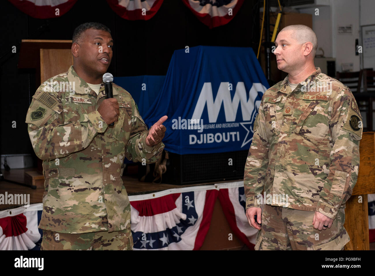 U.S. Air Force Lt. Gen. Richard Clark, commander, 3rd Air Force ...