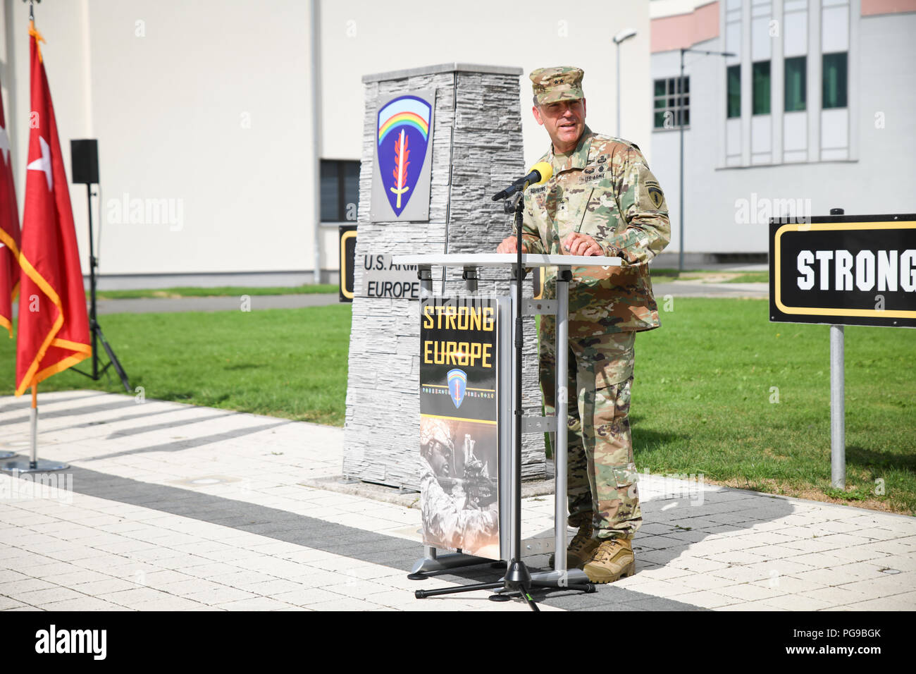 Maj. Gen. Andrew Rohling remarks on joining the U.S. Army Europe team ...