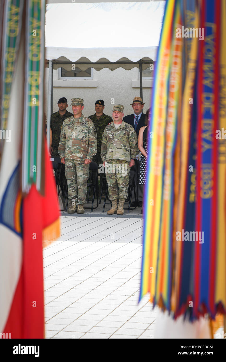 Lt. Gen. Christopher Cavoli welcomed the new U.S. Army Europe Deputy ...