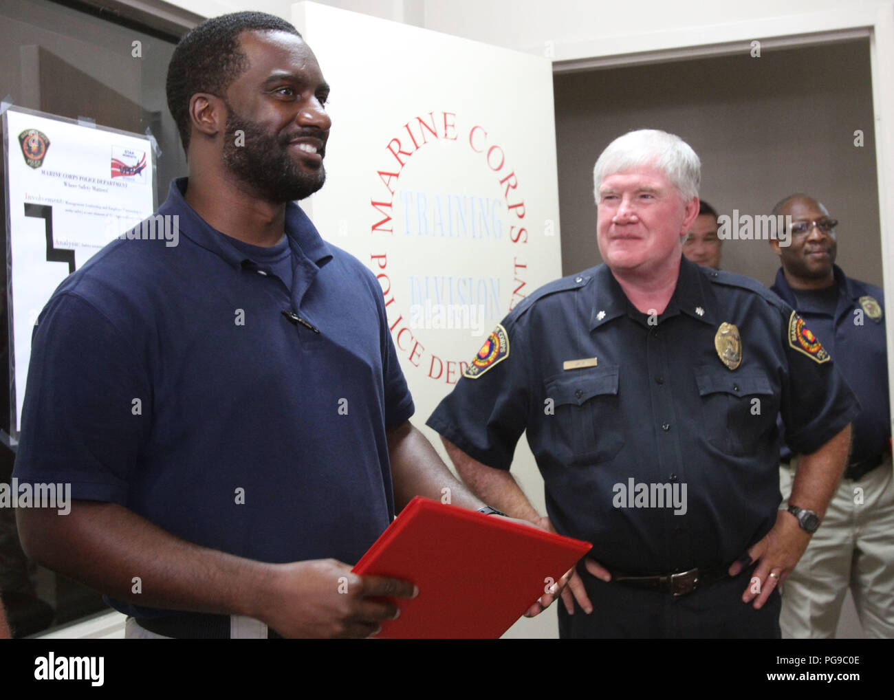 Marine corps police department officer hi-res stock photography and ...