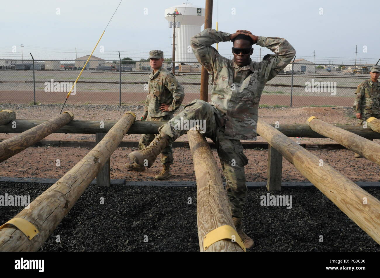 Iron Soldiers from across Fort Bliss participated in the 1AD Torch Week ...