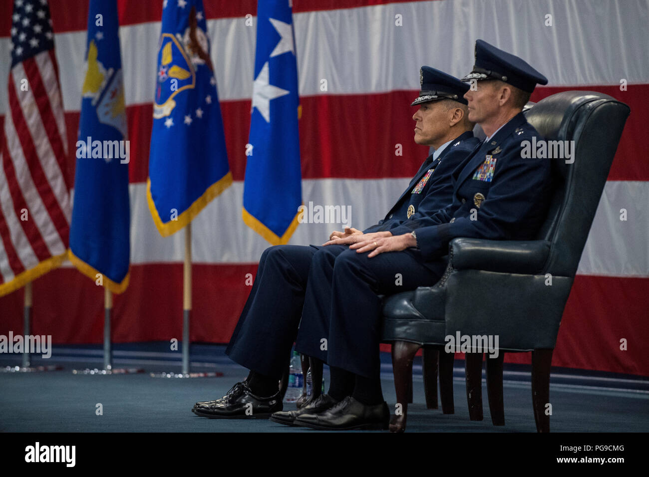 8th Air Force Change of command Ceremony at Barksdale Air Force Base ...