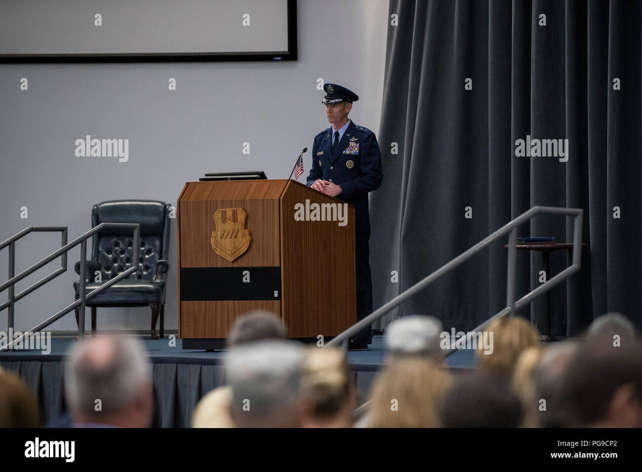 8th air force change of command ceremony hi-res stock photography and ...