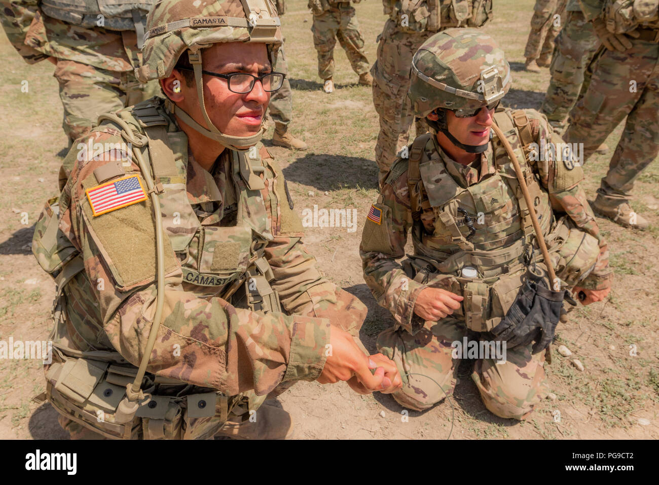 Task Force Raider combat engineers detonate hasty crater barriers ...