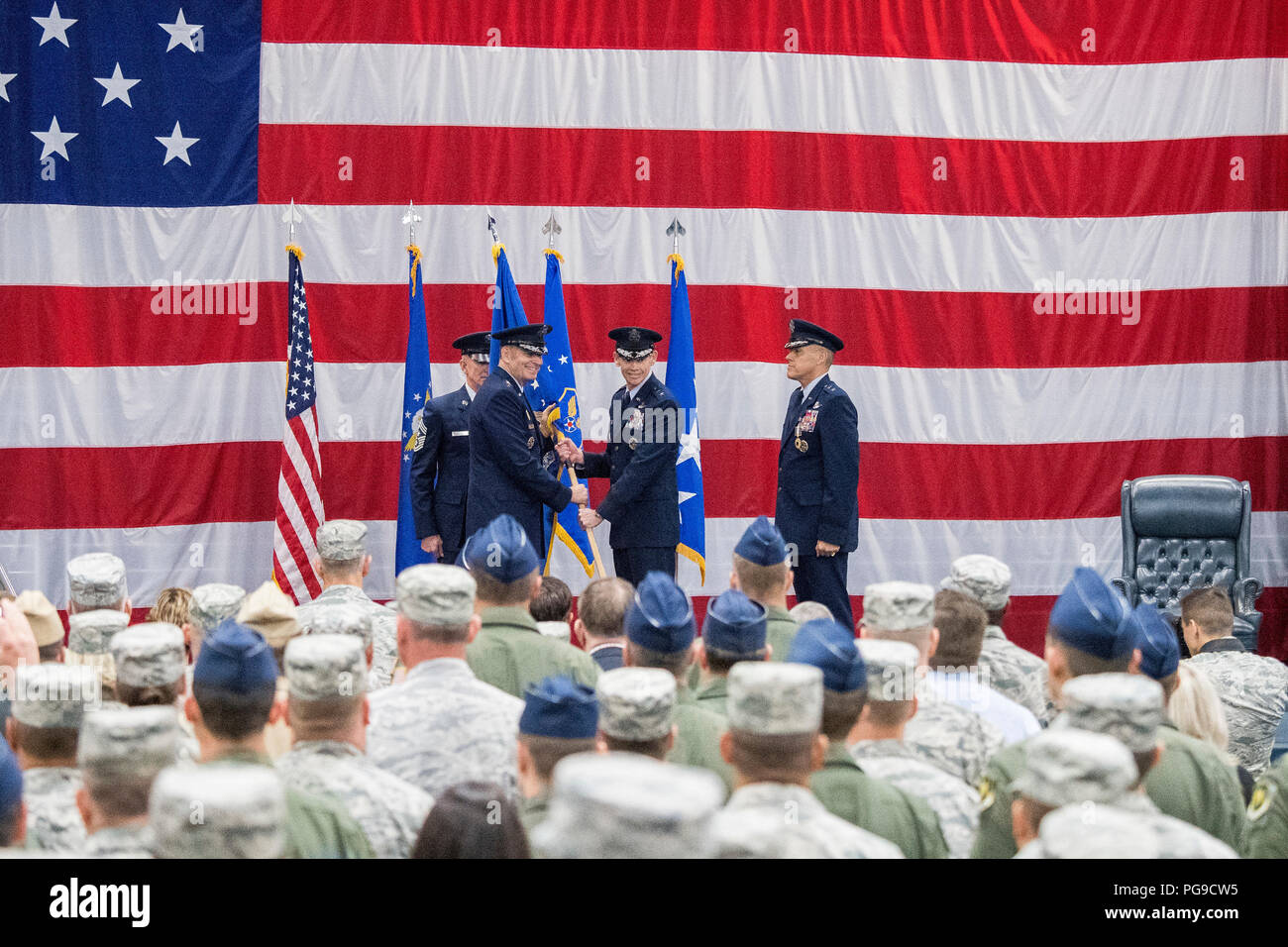 8th Air Force Change of command Ceremony at Barksdale Air Force Base ...