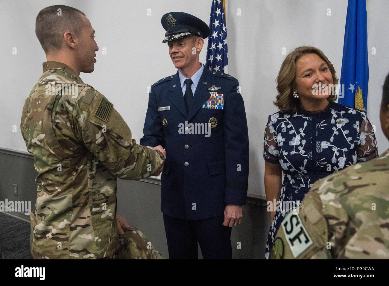 8th Air Force Change of command Ceremony at Barksdale Air Force Base ...