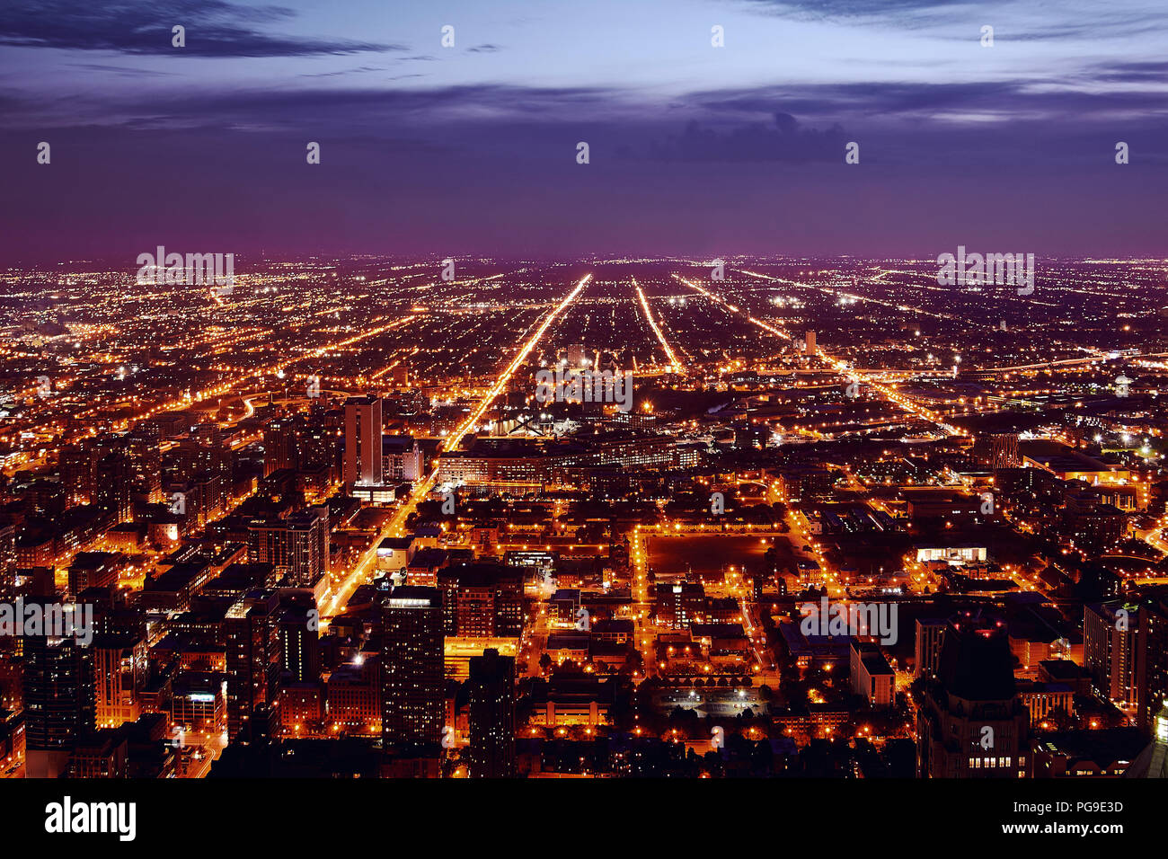 Grid aerial hi-res stock photography and images - Alamy