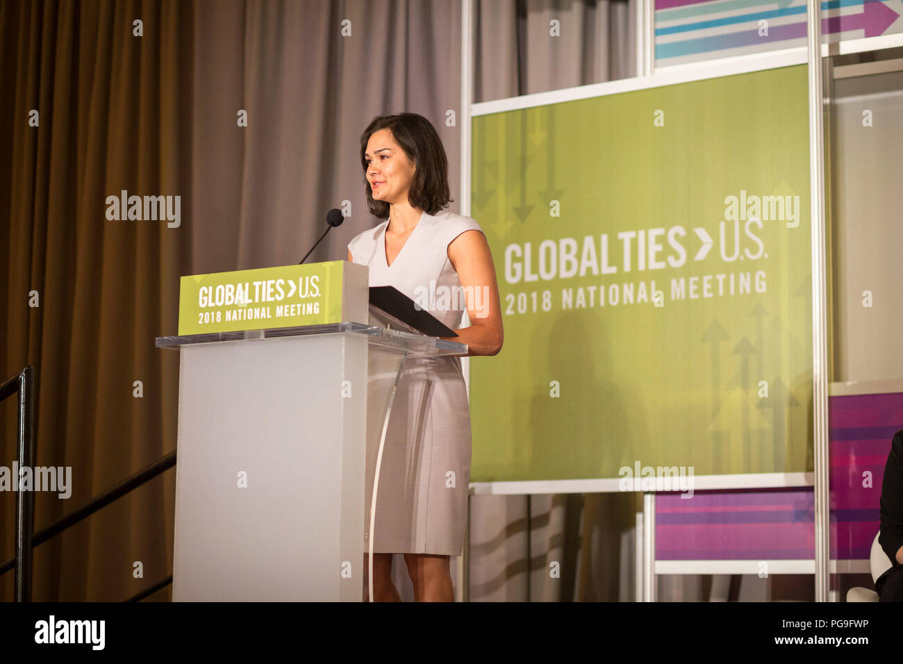 Assistant Secretary of State for Public Affairs Michelle Giuda delivers ...