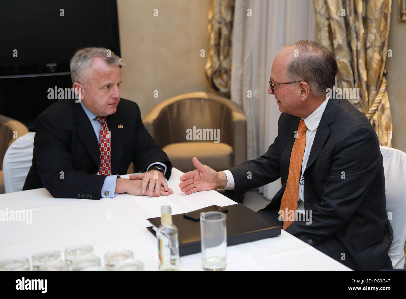Wolfgang ischinger chairman of the munich security conference hi-res ...