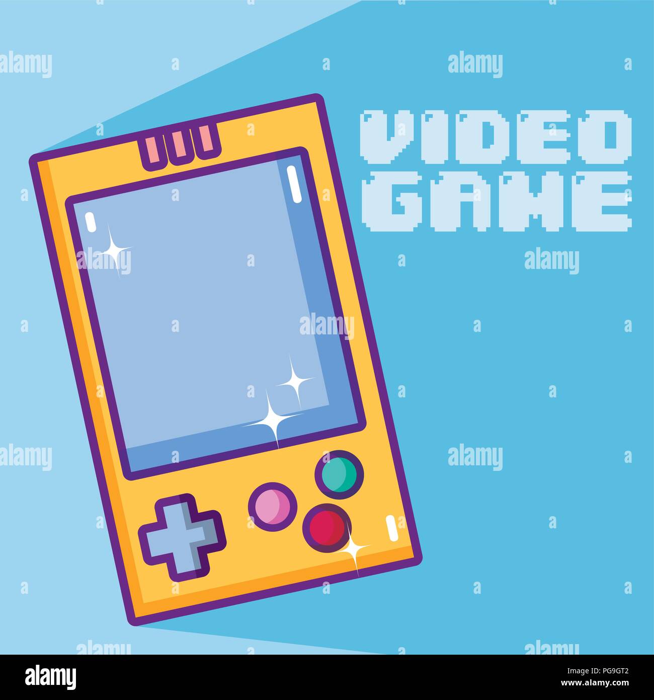 Videogame cartoons concept Stock Vector Image & Art - Alamy