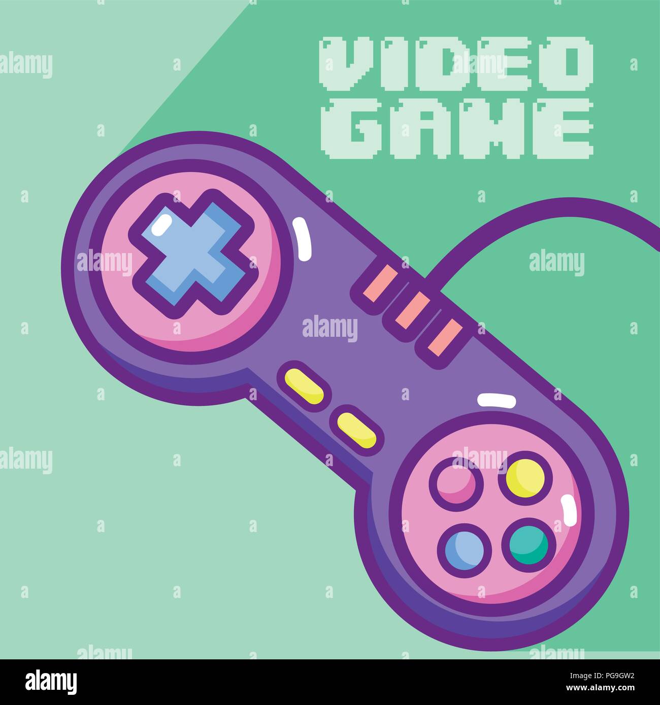 Videogame cartoons concept Stock Vector Image & Art - Alamy