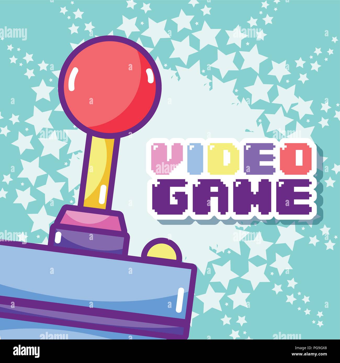 Videogame cartoons concept Stock Vector Image & Art - Alamy