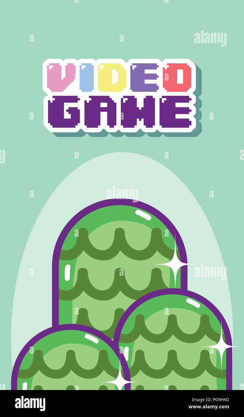 Videogame cartoons concept Stock Vector Image & Art - Alamy
