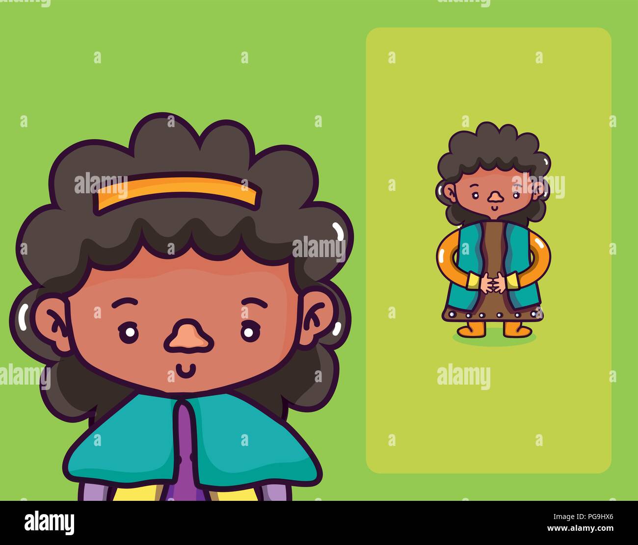 Young beautiful arab female Stock Vector Images - Alamy