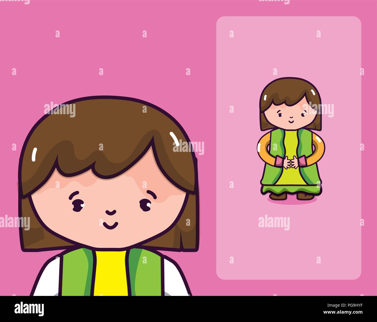 Beautiful woman cartoons Stock Vector Image & Art - Alamy