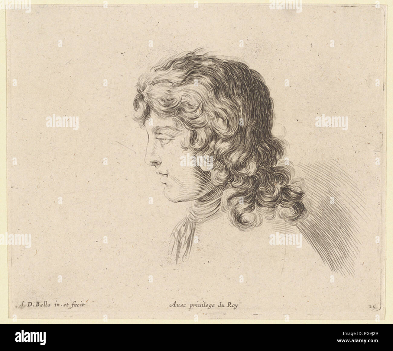 vintage european portrait artwork Stock Photo - Alamy