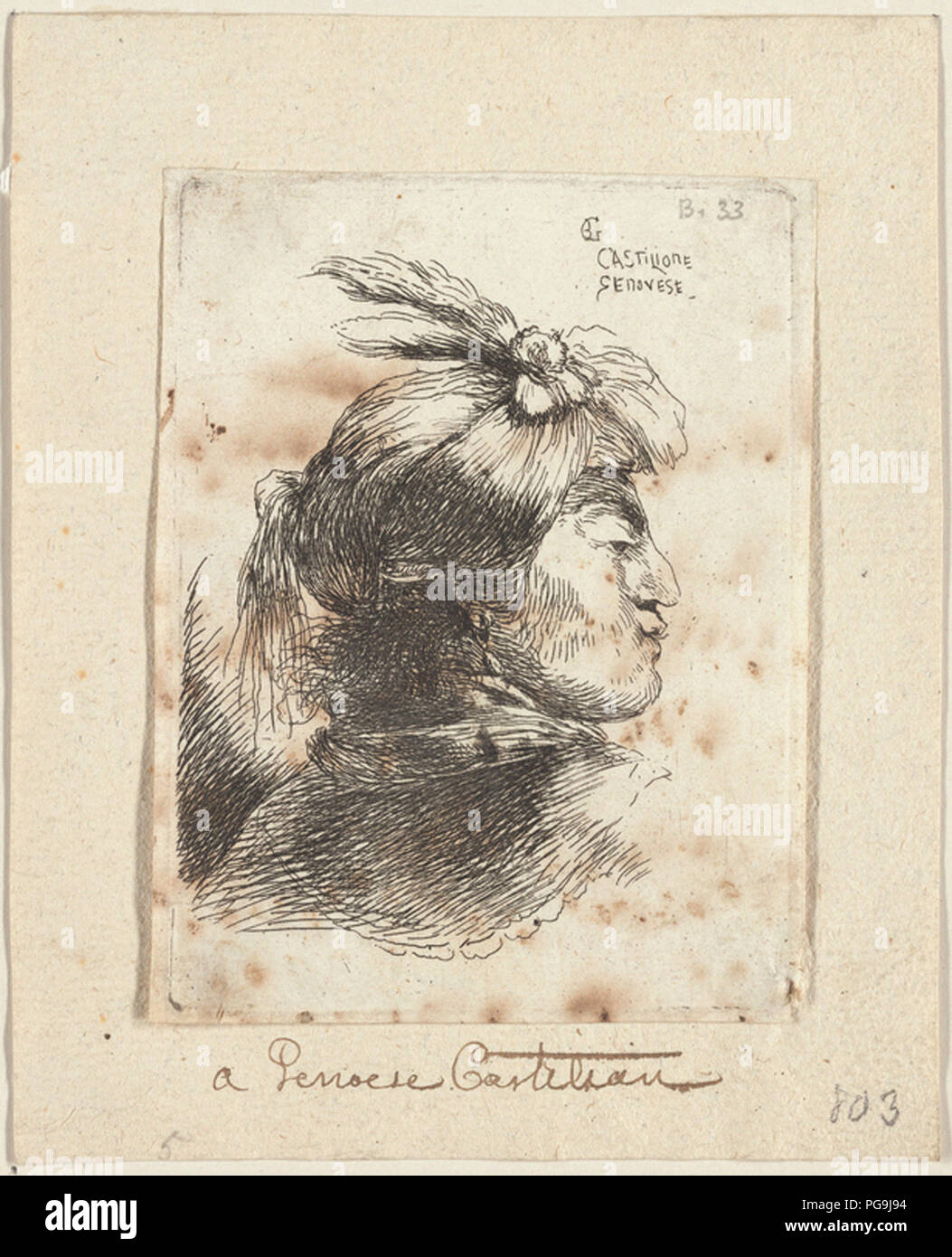 vintage european portrait artwork Stock Photo - Alamy