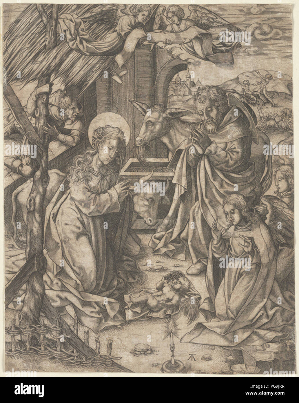 vintage religious artwork Stock Photo - Alamy