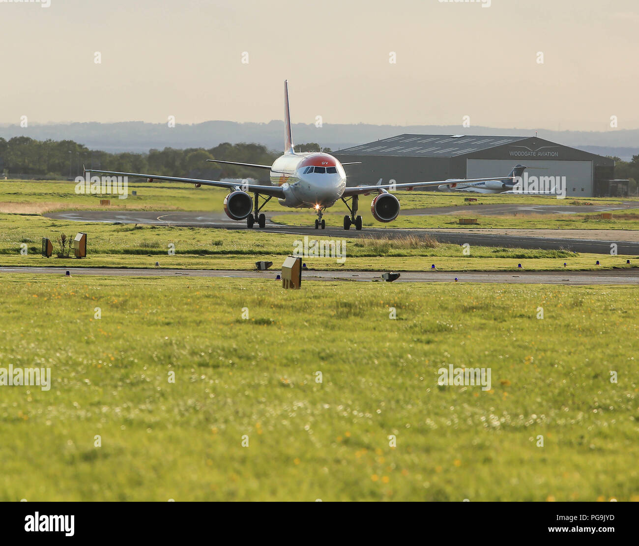 Landing and take-off Stock Photo - Alamy
