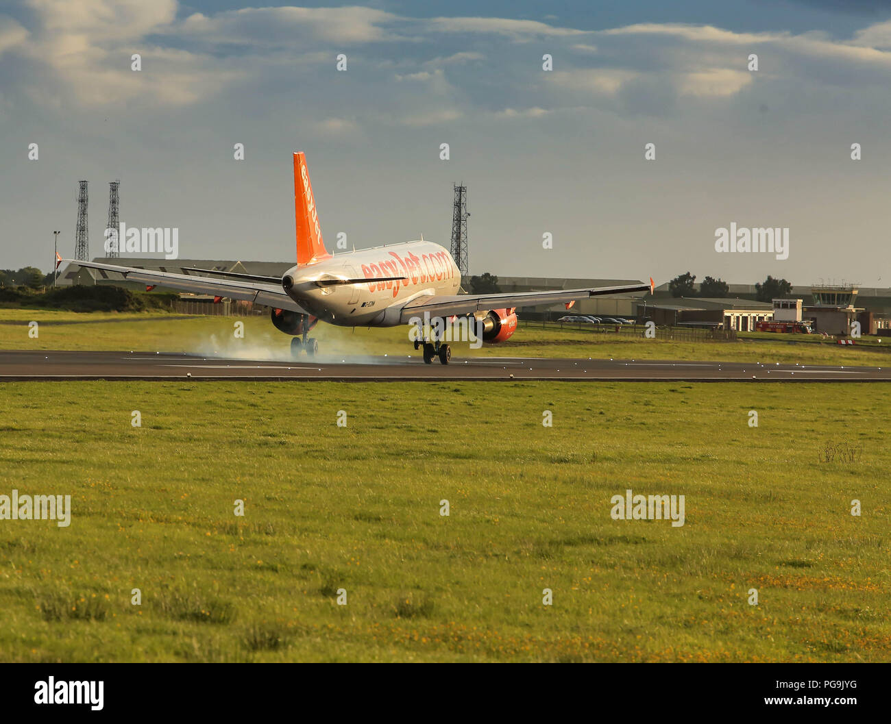 Landing and take-off Stock Photo - Alamy