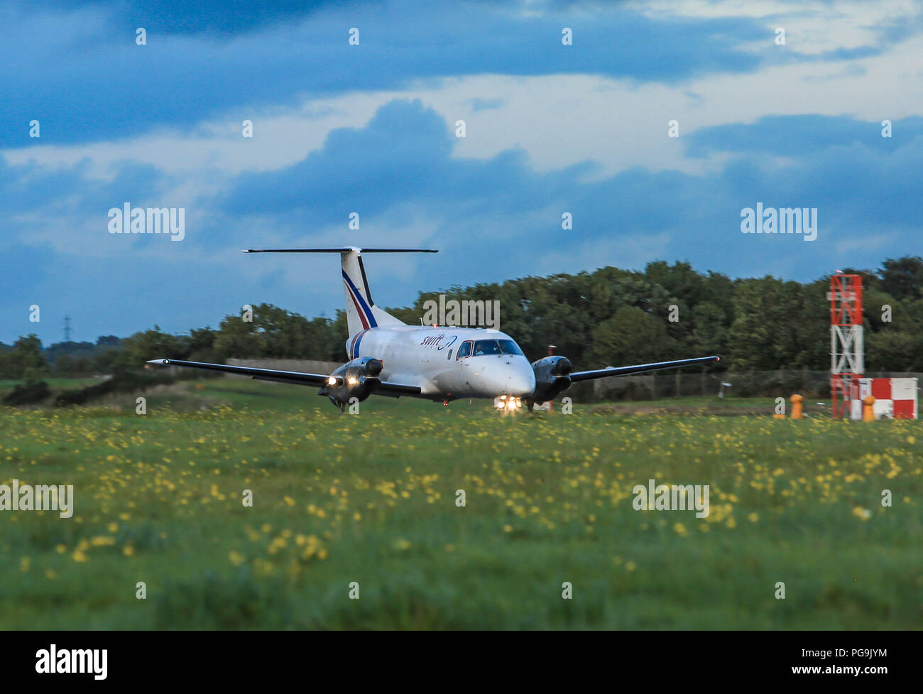 Landing and take-off Stock Photo - Alamy