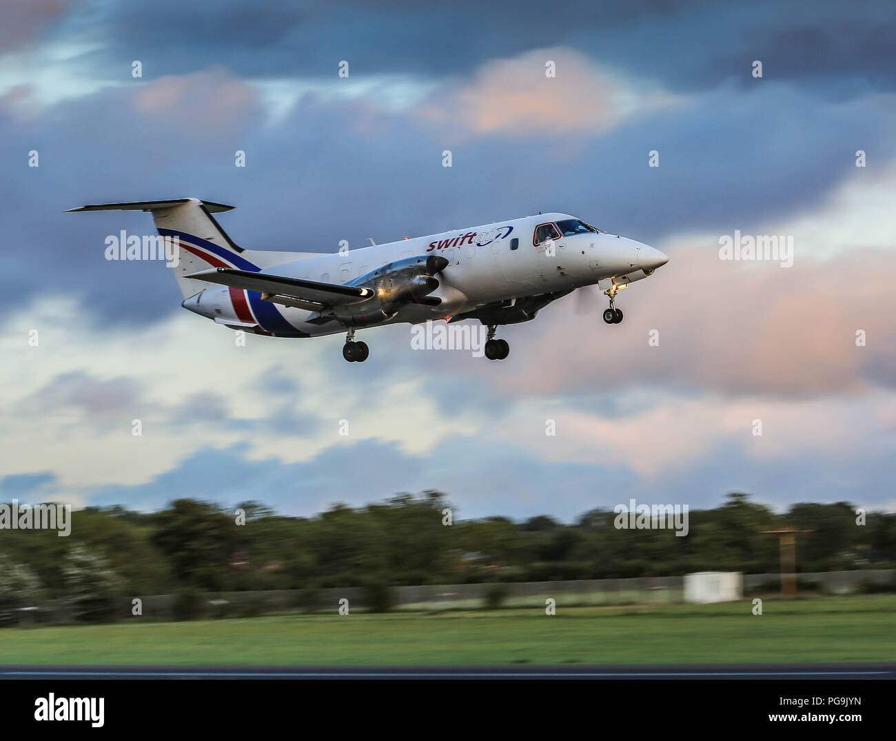 Landing and take-off Stock Photo - Alamy