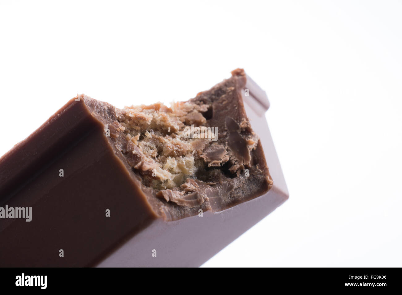 Bitten chocolate bar hi-res stock photography and images - Alamy