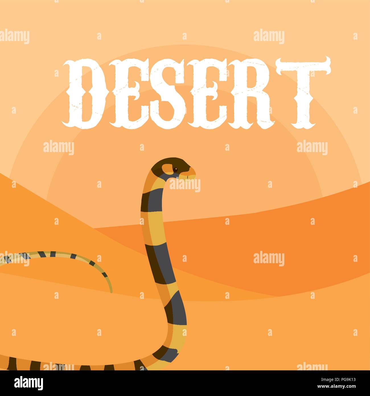 Rattlesnake wilderness Stock Vector Images - Alamy