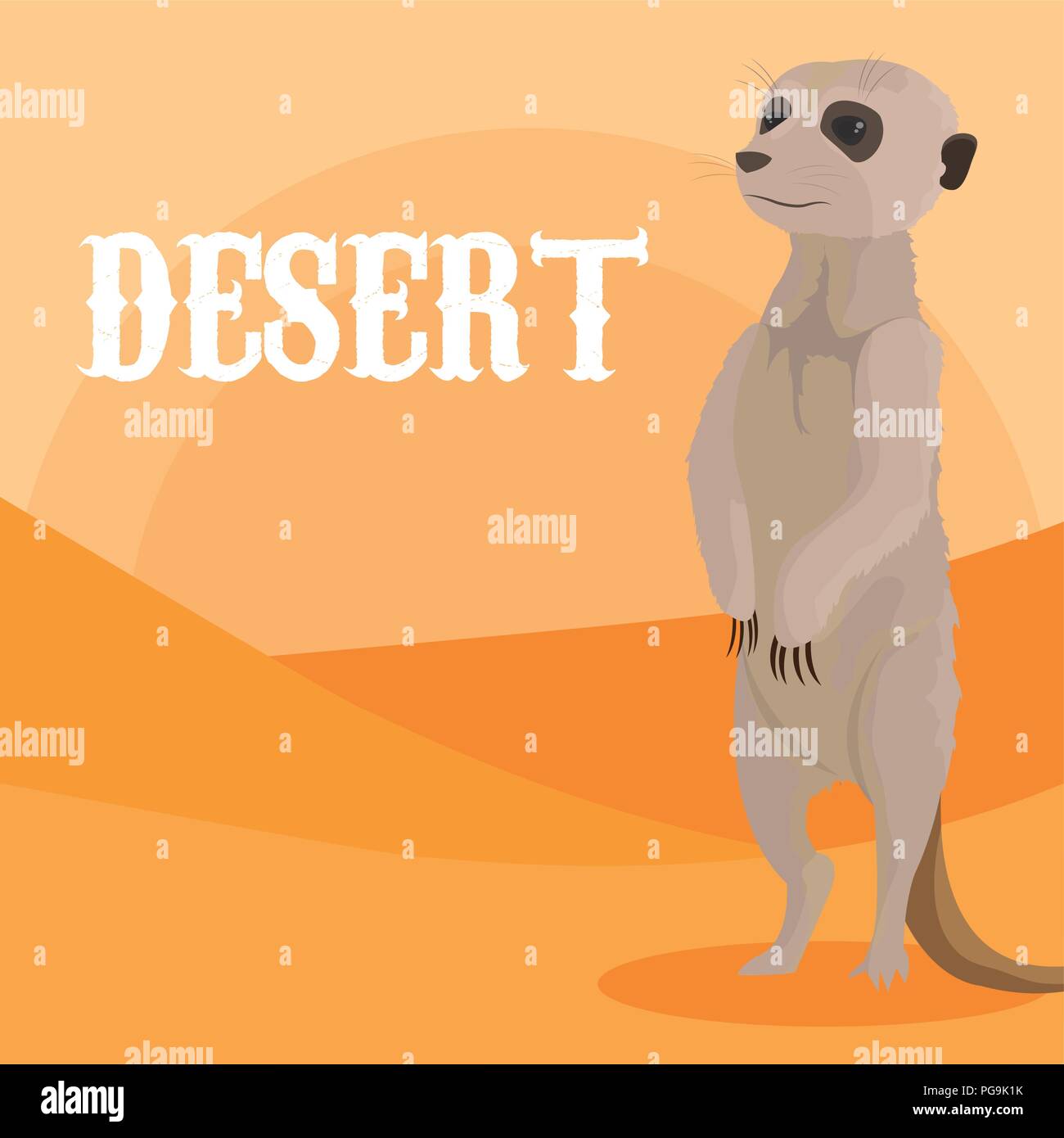 Desert animal cartoon Stock Vector Image & Art - Alamy