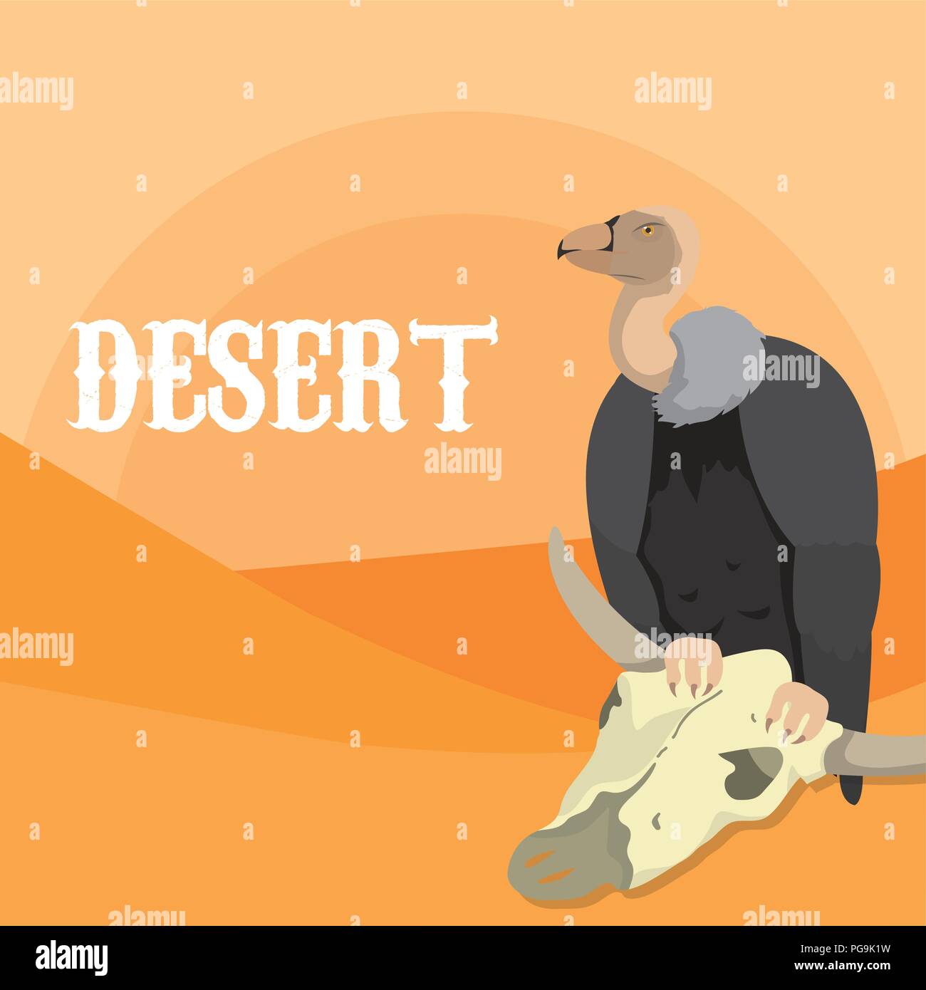 Desert animal cartoon Stock Vector Image & Art - Alamy