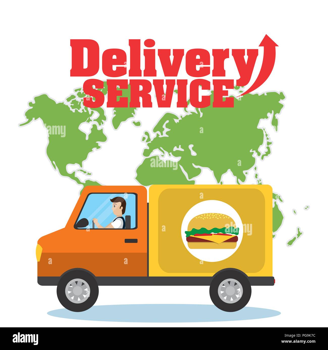 World delivery service Stock Vector Image & Art - Alamy
