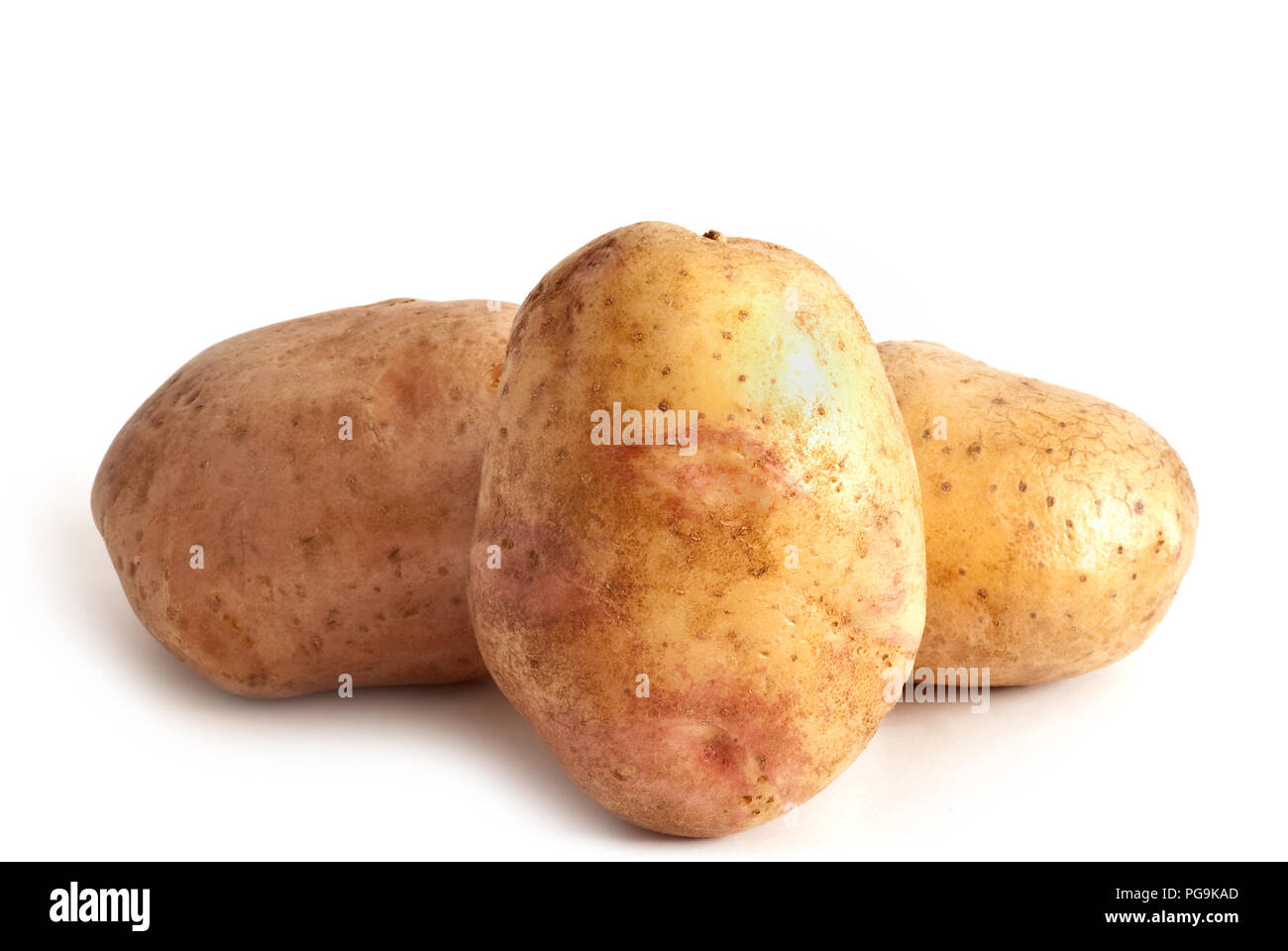 potato isolated on a white background Stock Photo - Alamy