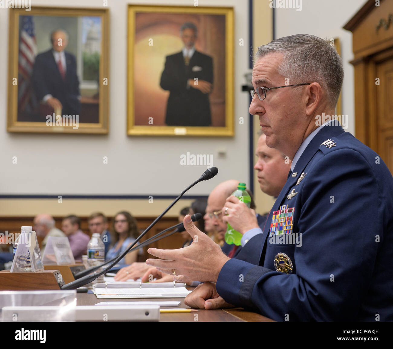 Commander, U.S. Strategic Command, General John Hyten testifies before ...