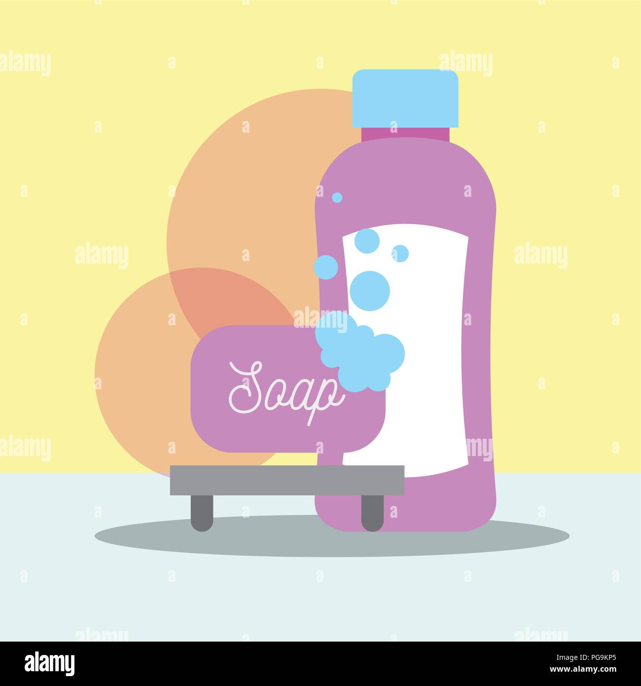 Studio bathroom Stock Vector Images - Alamy