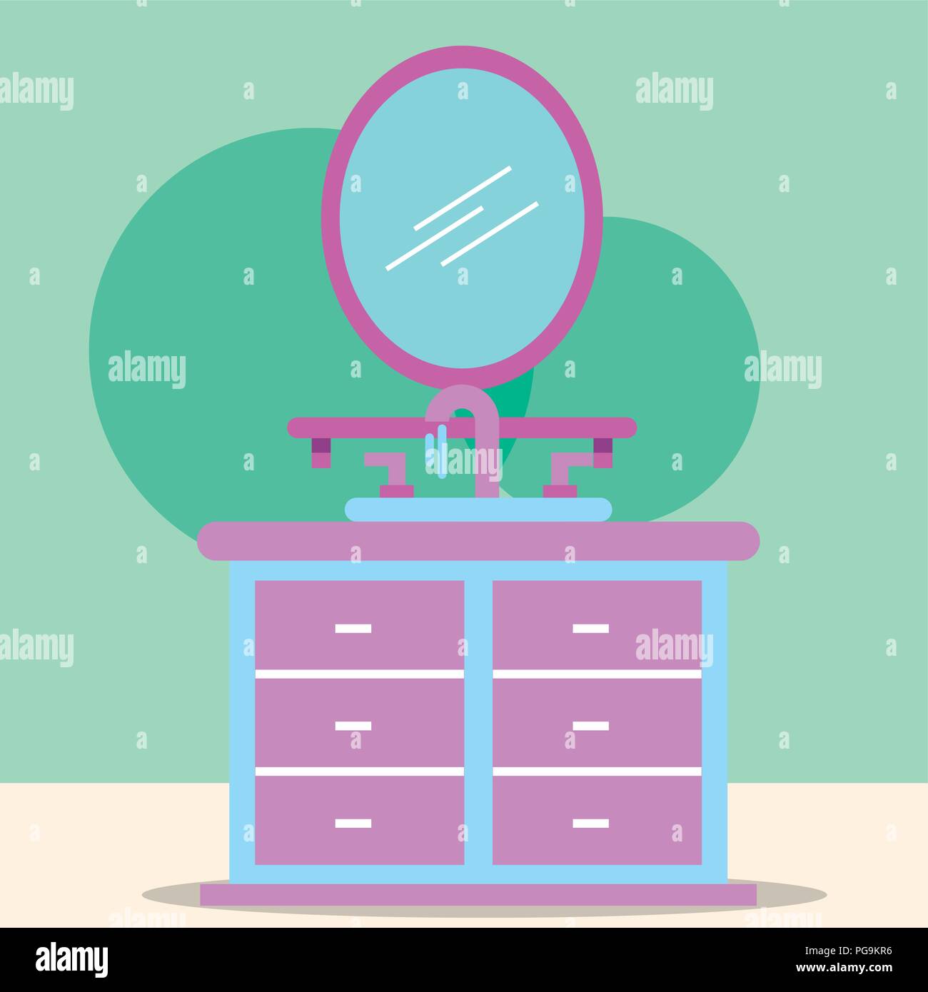 Mirror Cartoon High Resolution Stock Photography and Images - Alamy