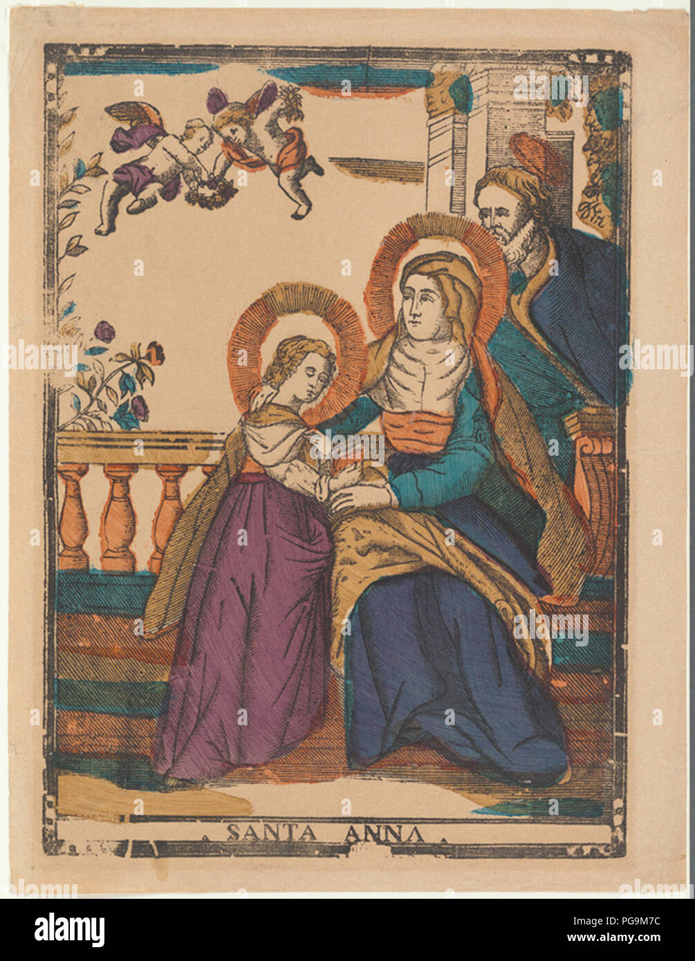 vintage religious artwork Stock Photo - Alamy