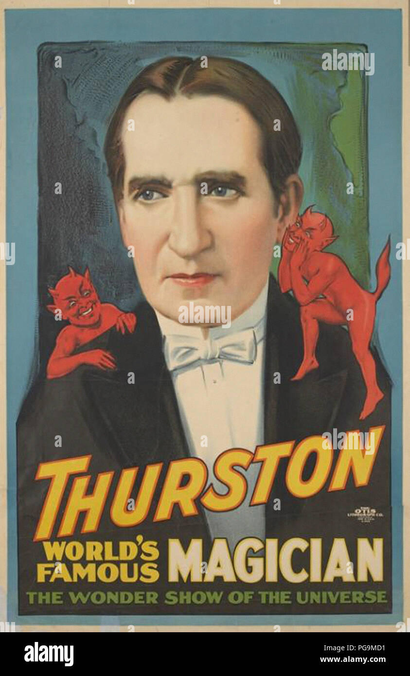 Vintage magic poster hi-res stock photography and images - Alamy