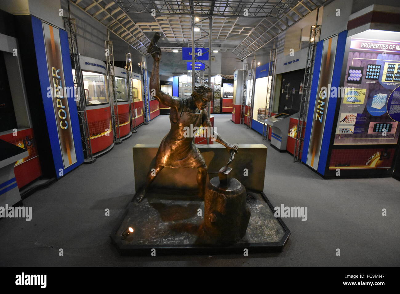 Metals gallery, Birla Industrial & Technological Museum, 19A Gurusaday ...