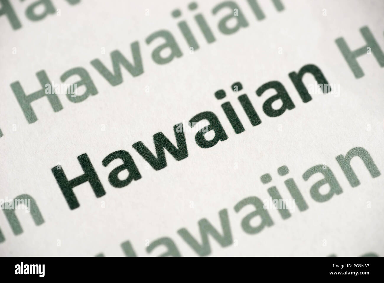 Hawaiian language school hi-res stock photography and images - Alamy