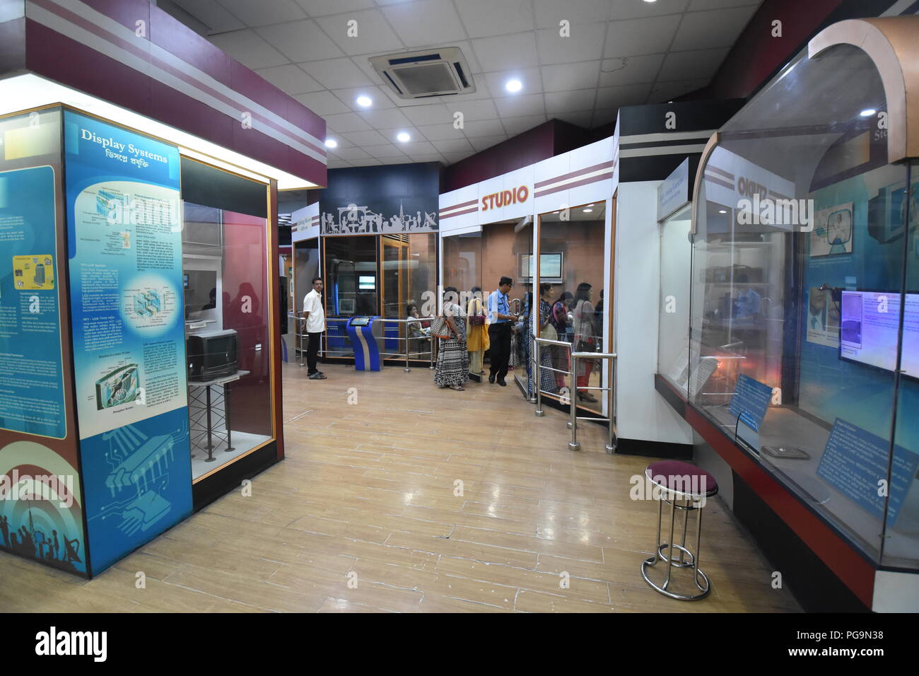 Television gallery, Birla Industrial & Technological Museum, 19A ...