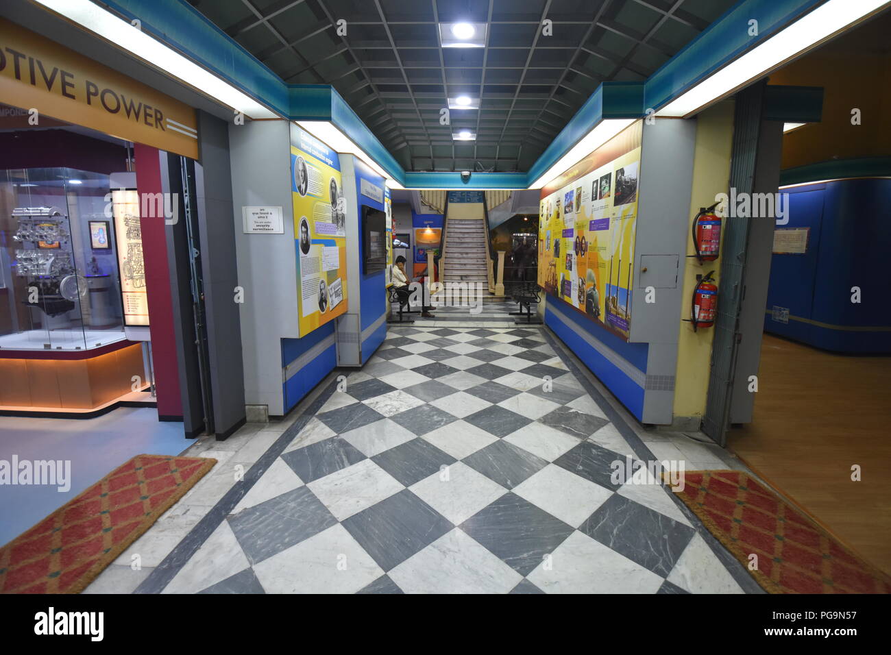 Interior of the Birla Industrial & Technological Museum, Gurusaday ...