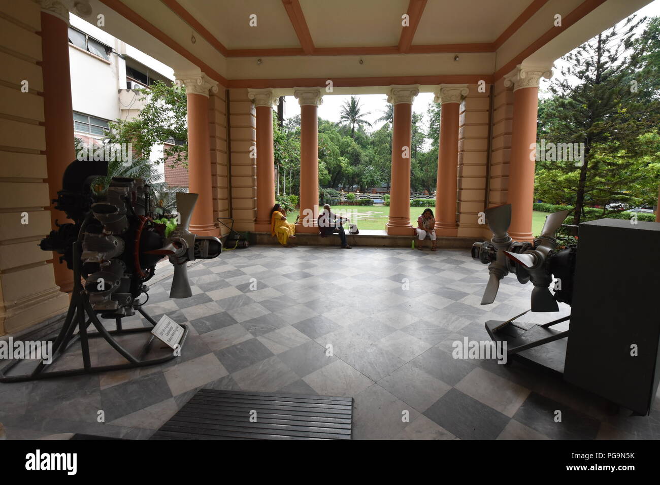 Front veranda, Birla Industrial & Technological Museum, 19A Gurusaday ...