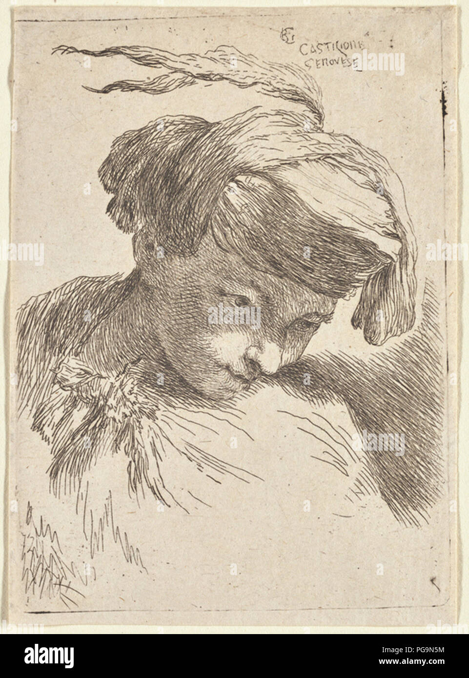 vintage european portrait artwork Stock Photo - Alamy