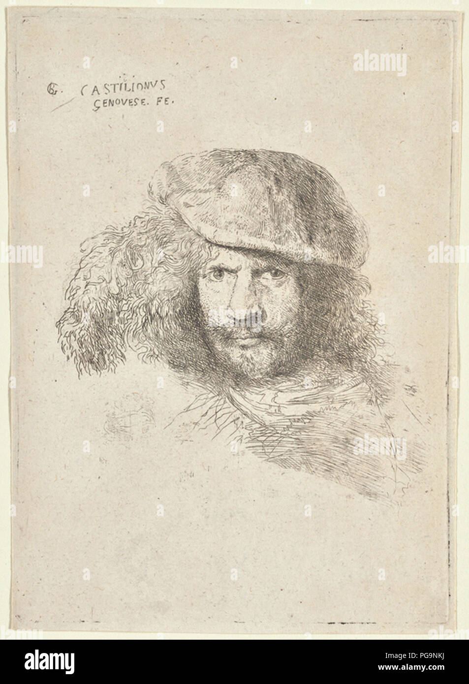 vintage european portrait artwork Stock Photo - Alamy